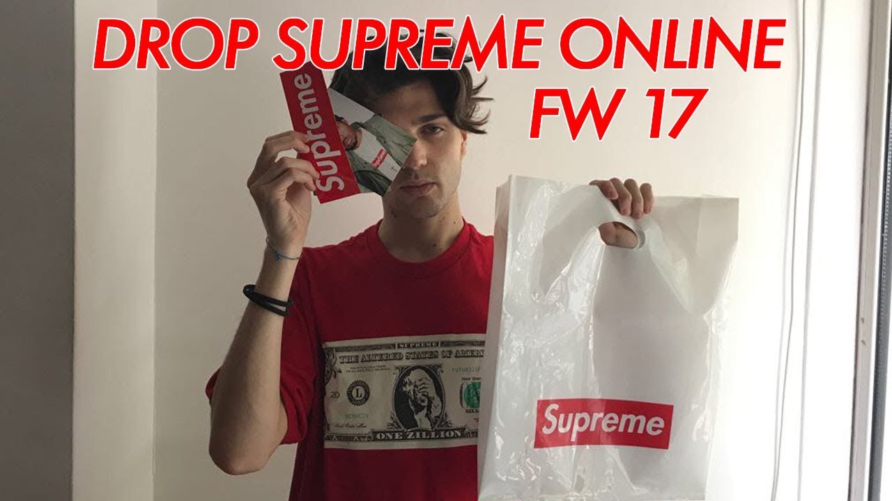 SUPREME UNBOXING 1° Drop Online FW17 | + Parliamo un pò, quando i ...
