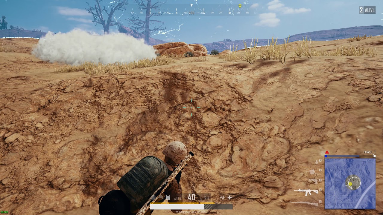 PLAYERUNKNOWN'S BATTLEGROUNDS: Blind Smoke Kill FTW! - YouTube