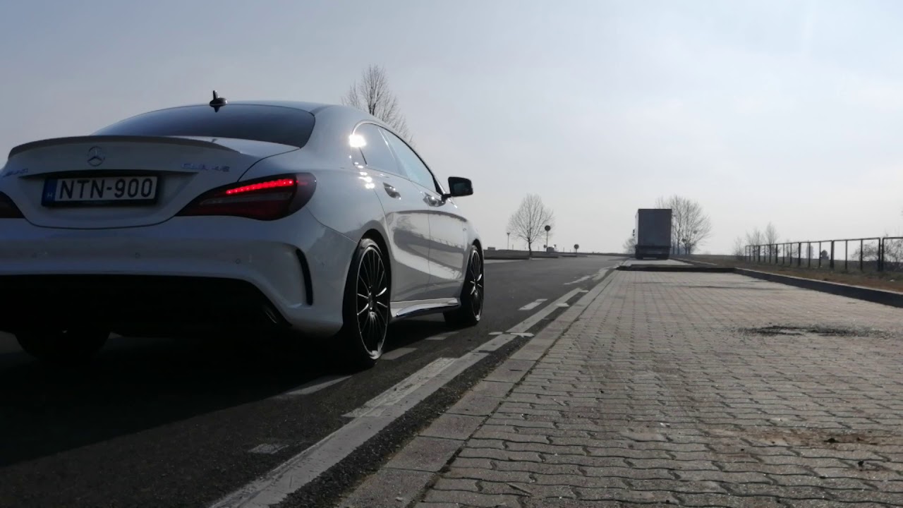 Mercedes CLA45 AMG 2016 381 le, accelerations, performance exhaust ...