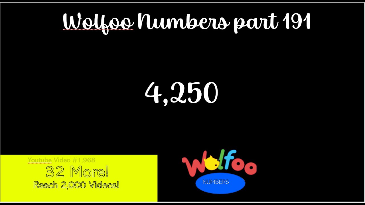 Wolfoo numbers part 191 - YouTube