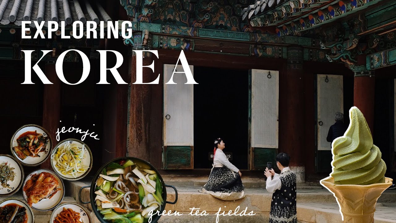 South Korea travel | Jeonju Hanok Village, Green Tea Fields, Bamboo ...