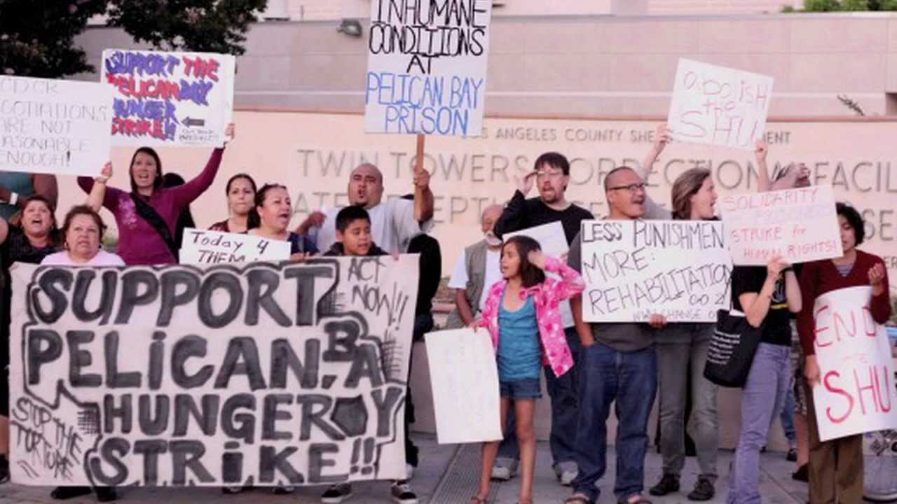 ALL OUT FOR CA PRISONER HUNGER STRIKE 2013 - YouTube