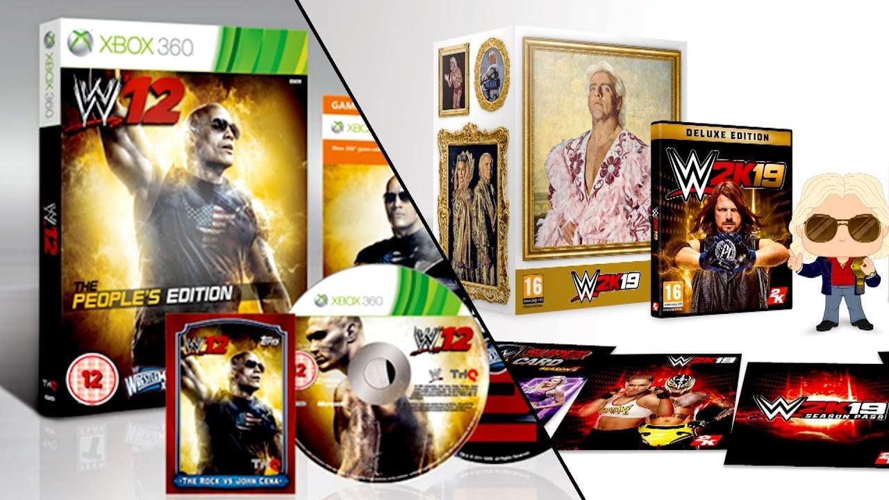 History Of The Collectors Edition In WWE Games (WWE 12 - WWE 2K19 ...
