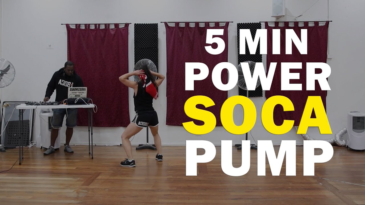SOCA WORKOUT | 5 MIN OF PACE - Power Soca Dance workout with Free It Up ...