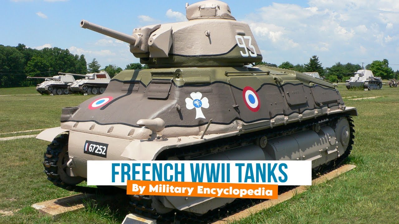 French WWII Tanks - YouTube