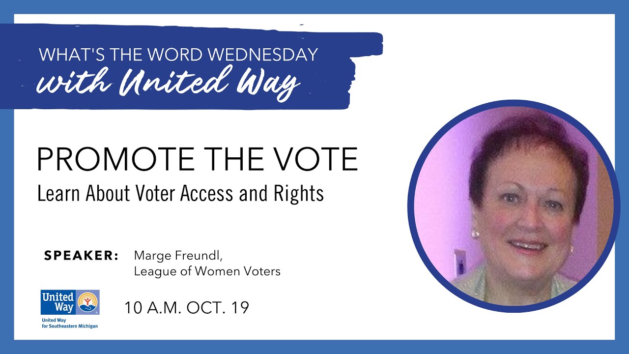 Promote the Vote: Voter Access and Rights - YouTube