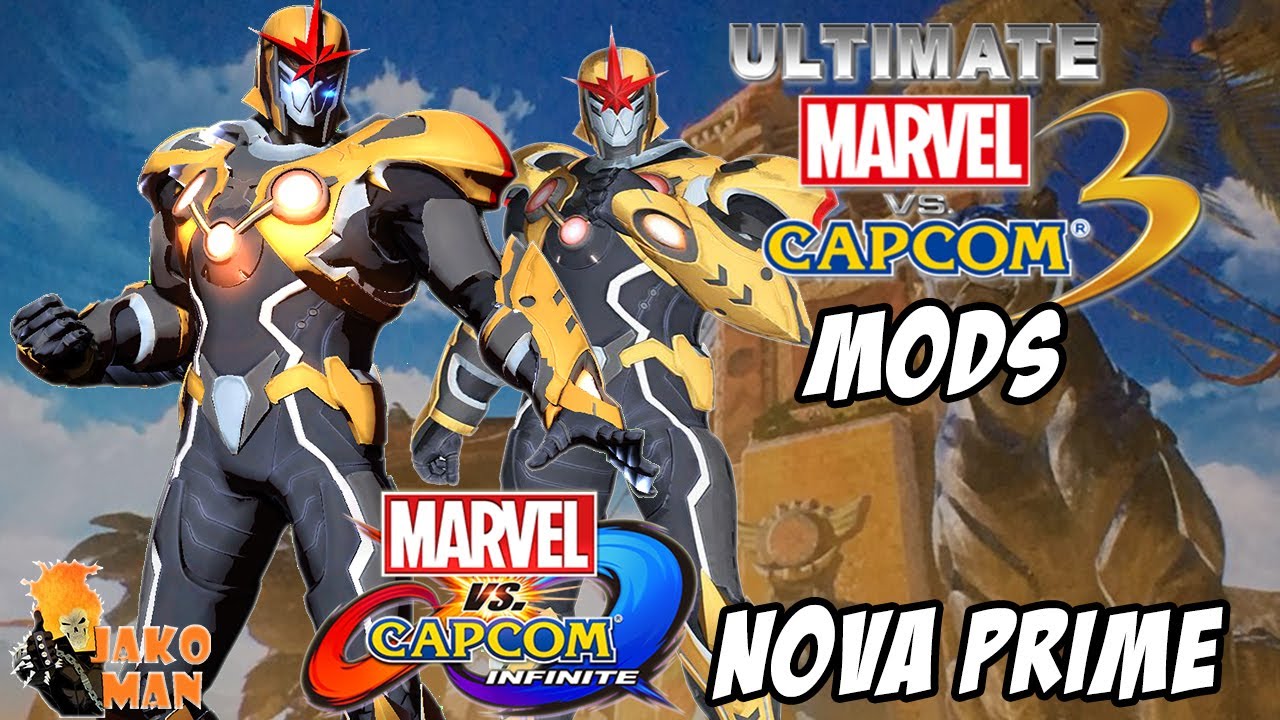 UMVC3 Mods - Nova Prime (MVCI) - YouTube