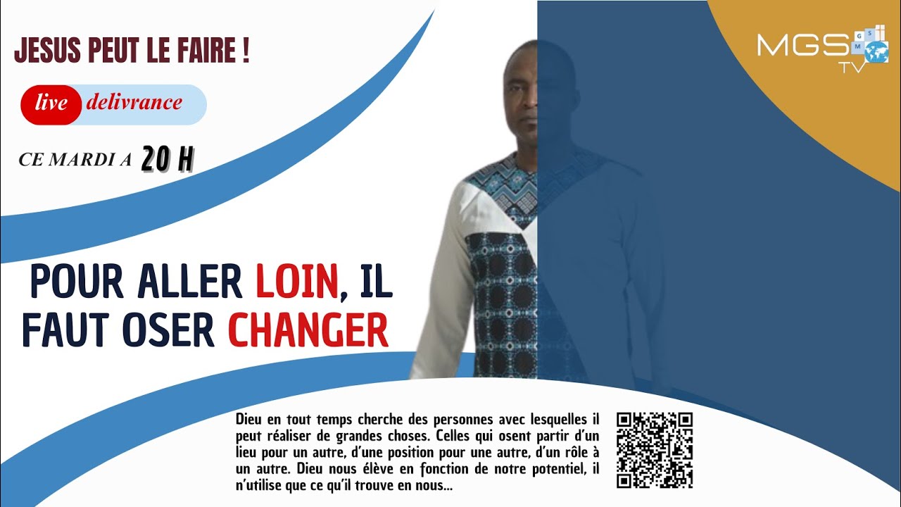 POUR ALLER LOIN IL FAUT OSER CHANGER - YouTube