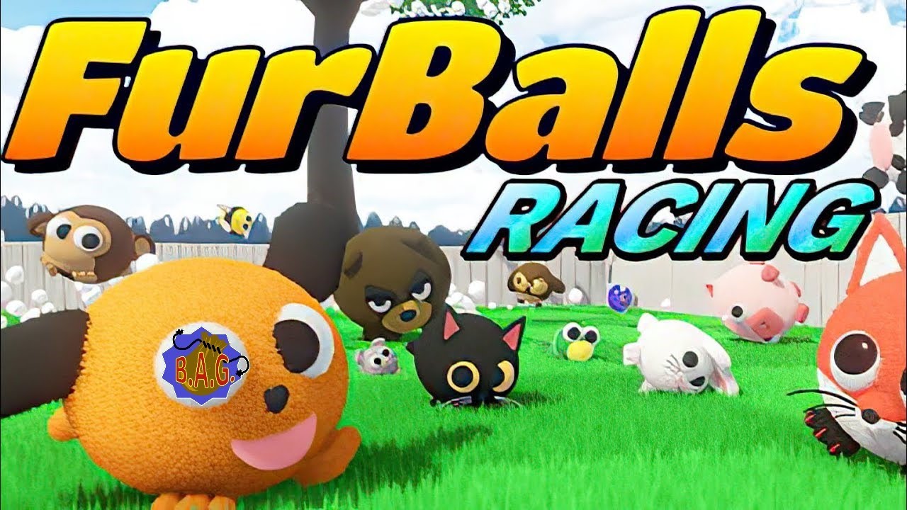 A really strange cheap racing game! - Furballs racing - YouTube