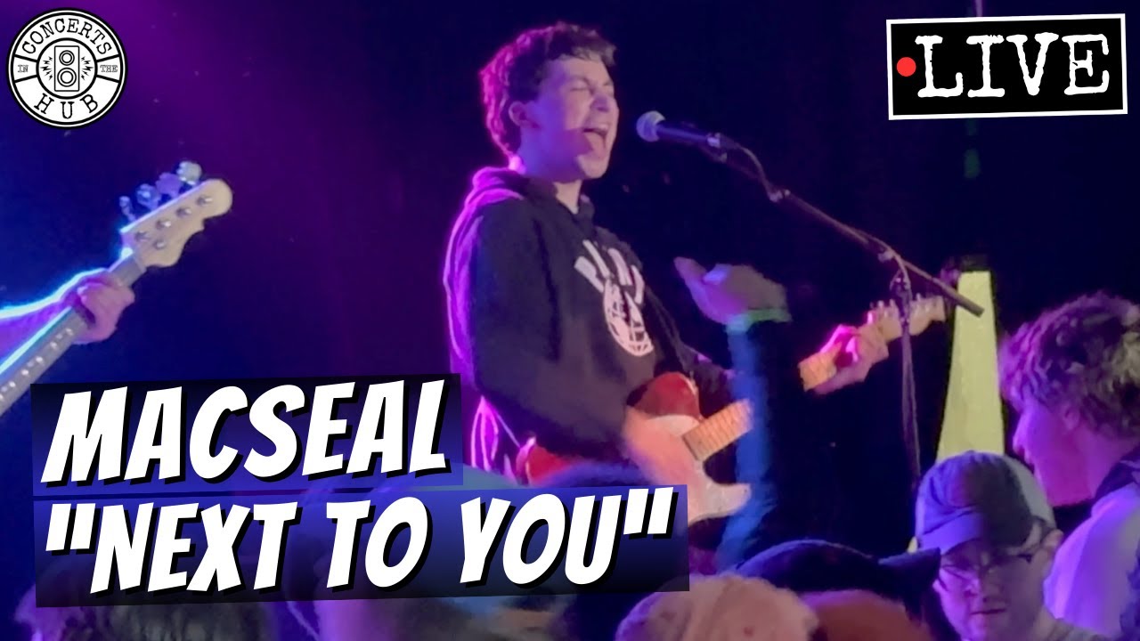 Macseal "Next to You" LIVE - YouTube