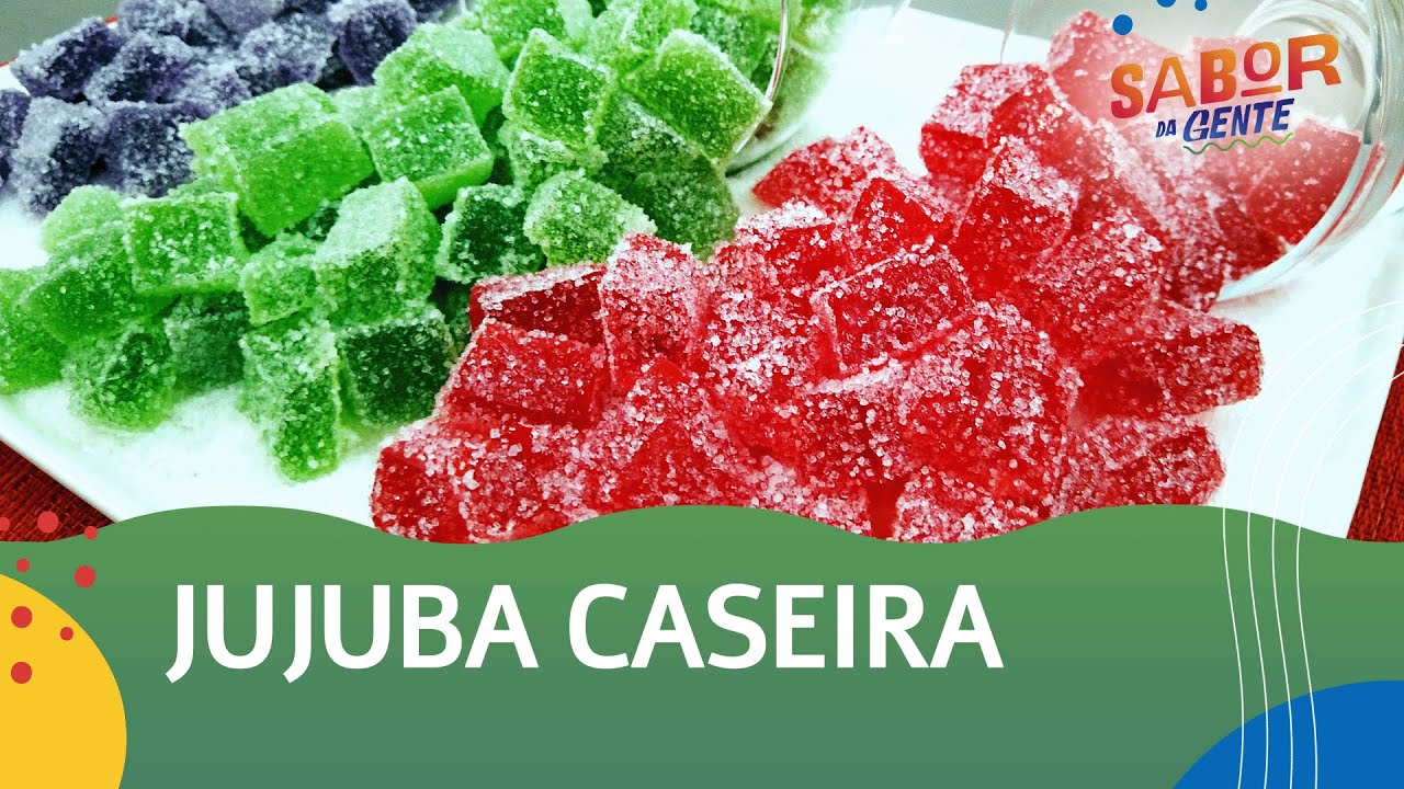 Receita FÁCIL de JUJUBA CASEIRA SABOROSA e COLORIDA - YouTube