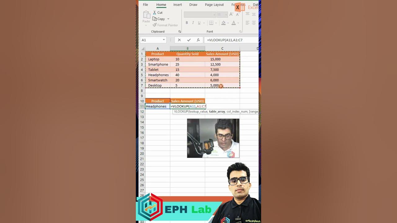 How To Apply Vlookup In Excel Excel Vlookup Excelformula Excelforbeginners Exceltutorial