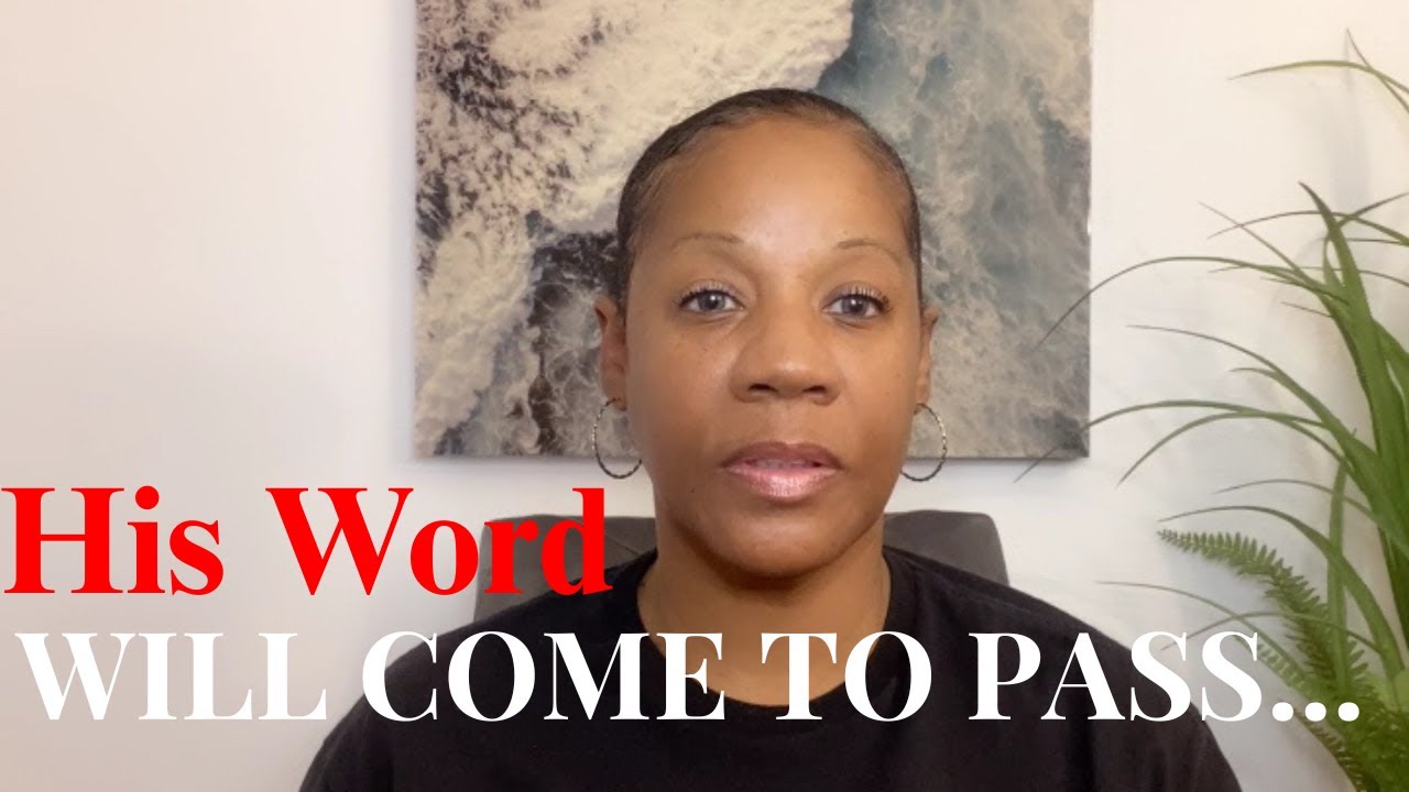 A Quick Word | God Will Perform His Word - YouTube