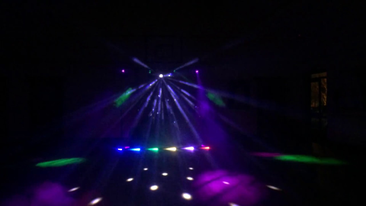 Mobile Disco Lightshow (small) - YouTube