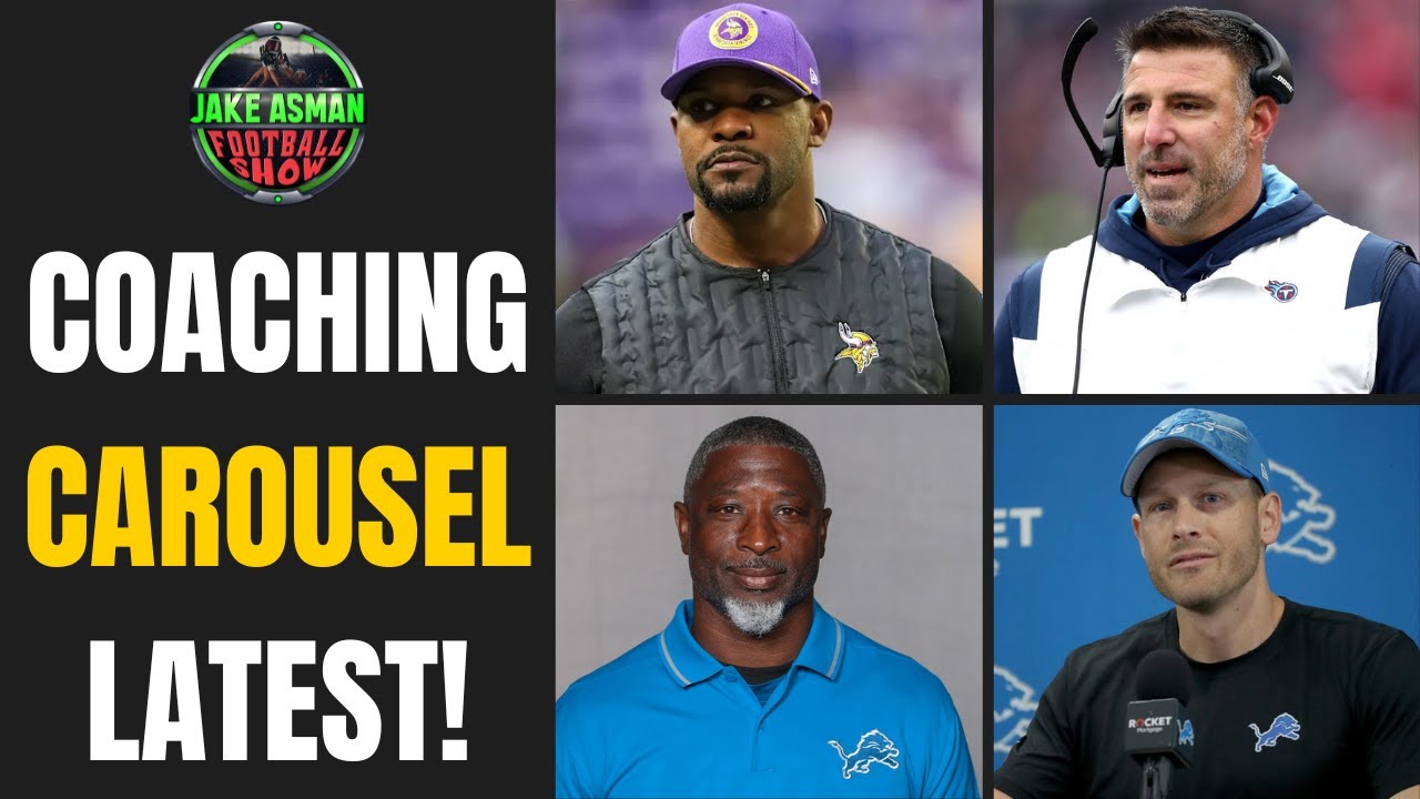 Reacting to Latest buzz on NFL Coaching Carousel | Wild Card Weekend ...