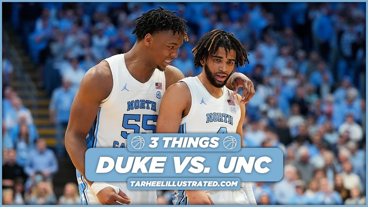 3 Things | UNC Shows Championship Potential In Win Over No. 7 Duke ...