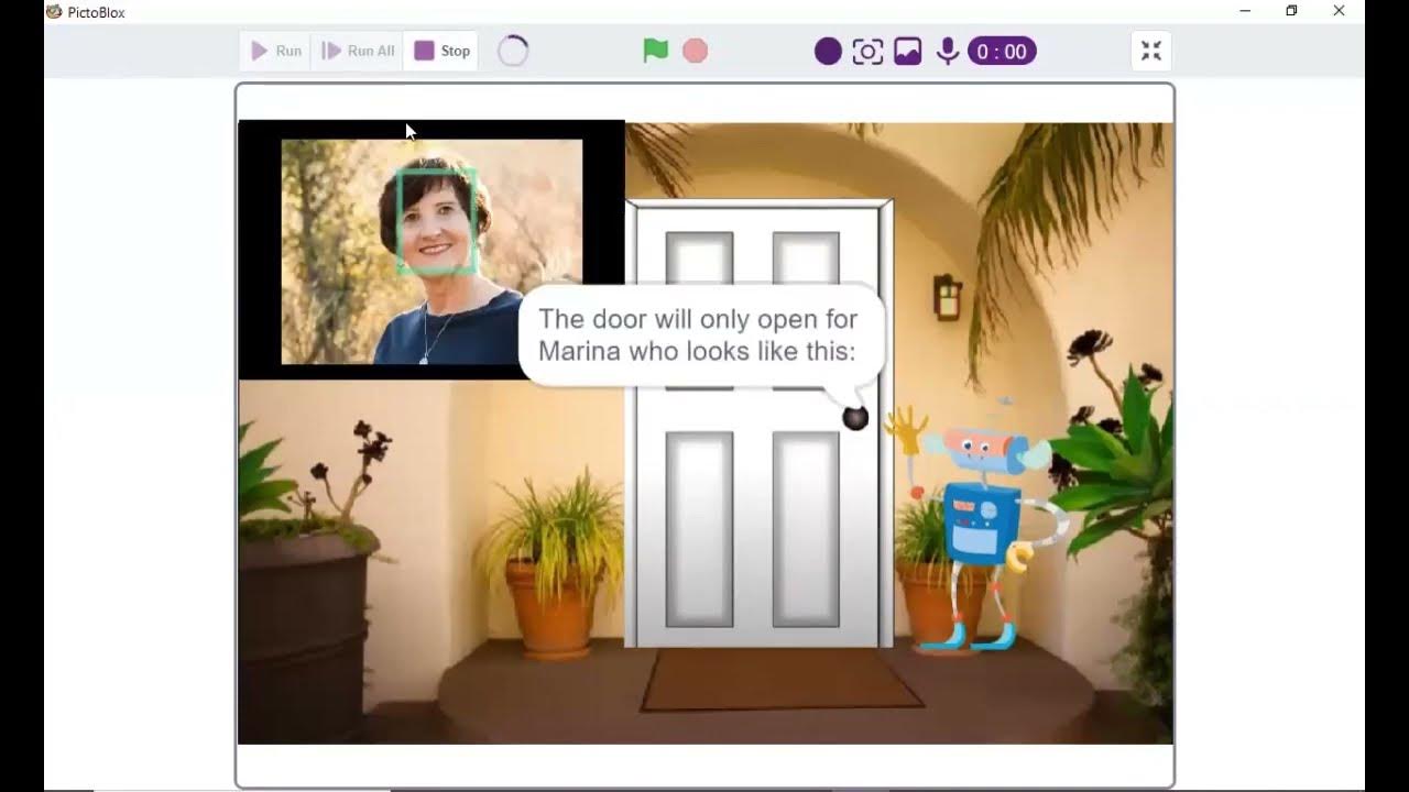 Automatic Door Unlocking System Using Face Recognition - YouTube