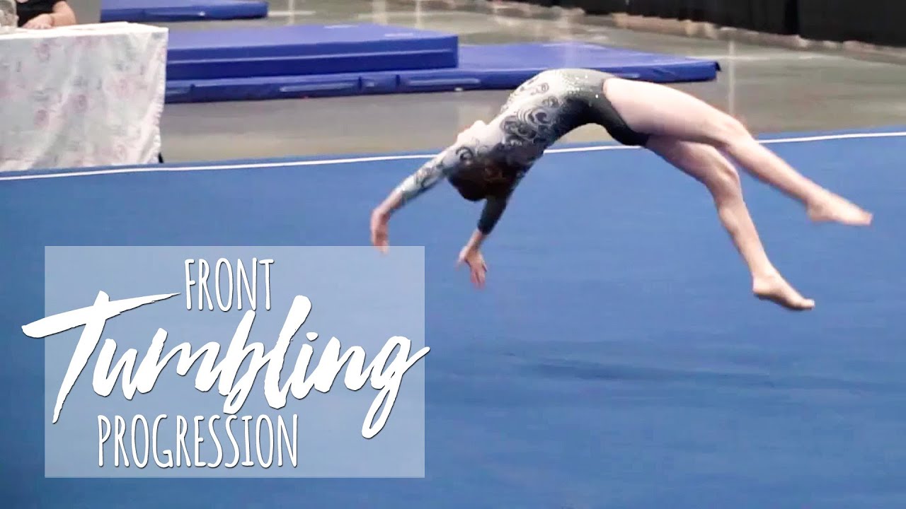 Front Tumbling Progression - YouTube
