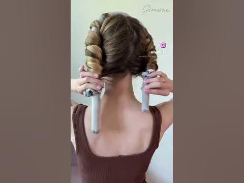 Как выглядит укладка на ободок Симона со спины? #shorts - YouTube
