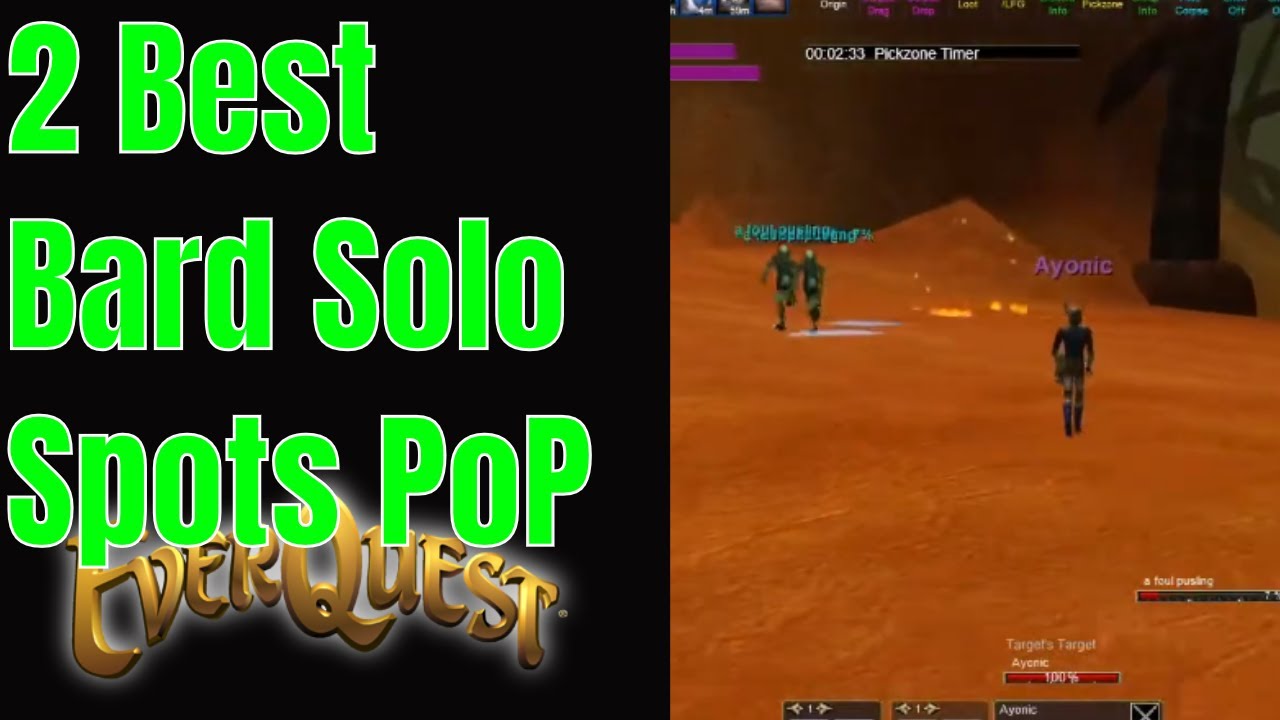 Bard Solo Spots in Planes of Power? EverQuest - YouTube