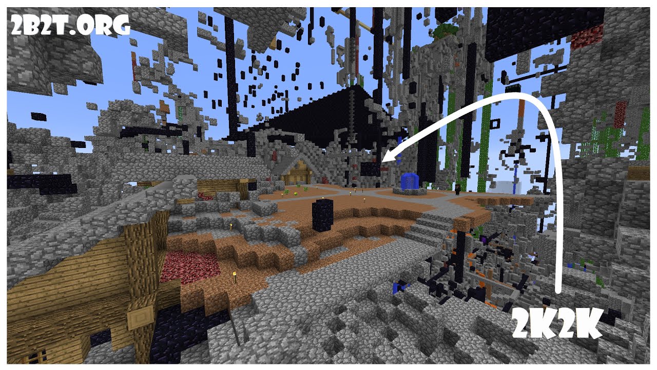 2B2T: Building a spawn base at 2k2k - YouTube