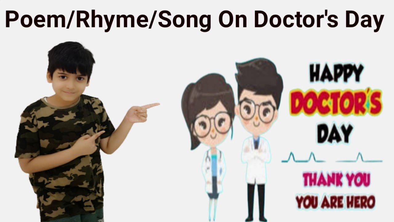 Poem/Rhyme/Song On National Doctors Day| Poem On National Doctors Day ...