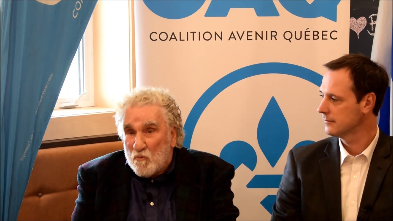 Élections 2018: Marcel Tessier appuie la CAQ - YouTube
