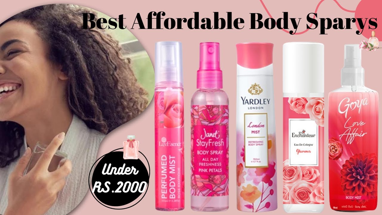 10 Best Affordable Body Sprays Under Rs.2000 in Sri Lanka With Price ...