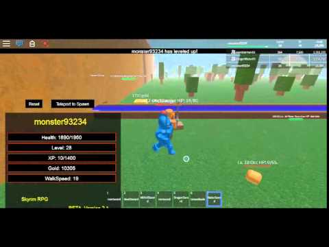 roblox skyrim RPG part 4 - YouTube