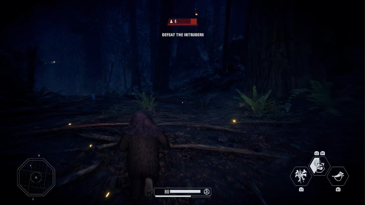 STAR WARS Battlefront II Ewok Hunt - YouTube