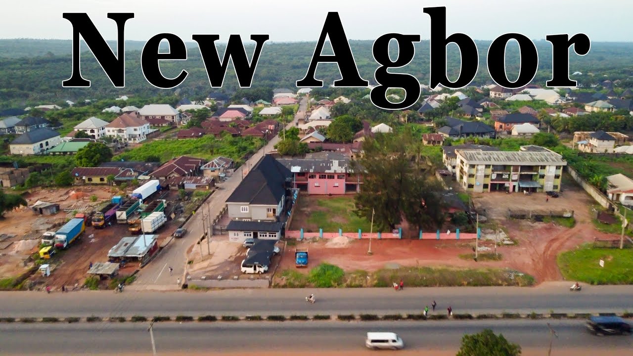 Welcome To NEW AGBOR | This Entire Place Used To Be Farm Land - YouTube