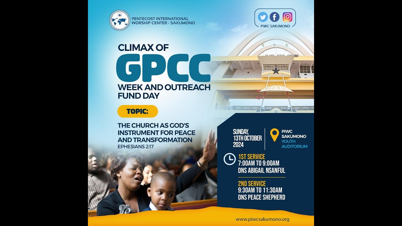 Sunday First Service | Climax of GPCC Week | 13-10-2024 - YouTube