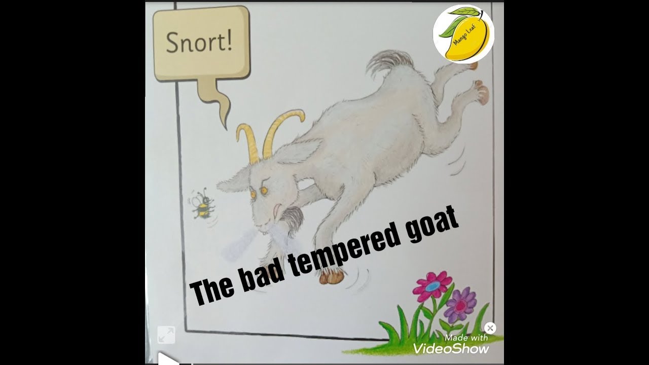 The bad tempered goat- kids story - YouTube