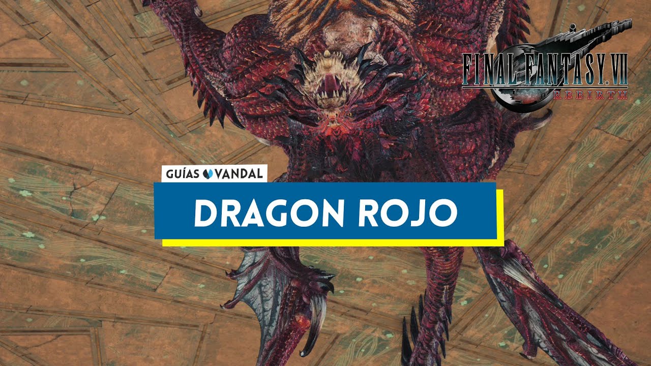 Final Fantasy VII Rebirth - Dragón rojo - YouTube