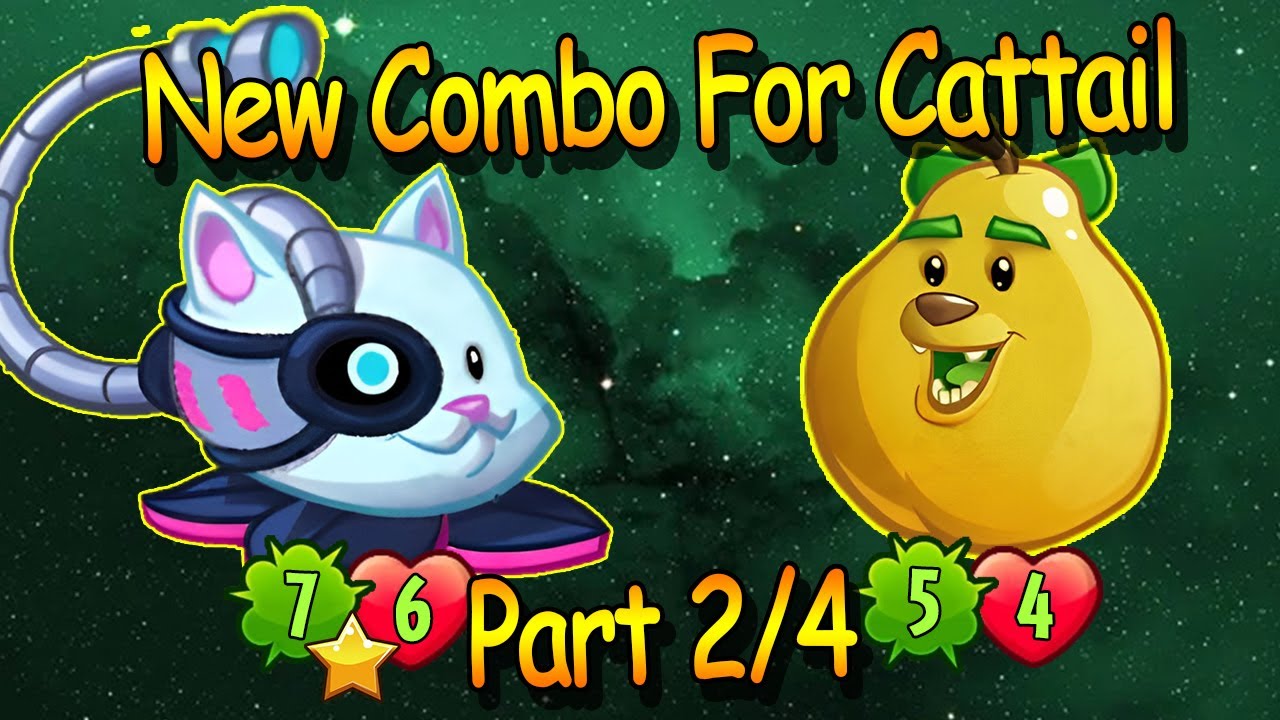 (Part 2) I Found A New Combo For Laser Cattail ♣ PvZ Heroes - YouTube