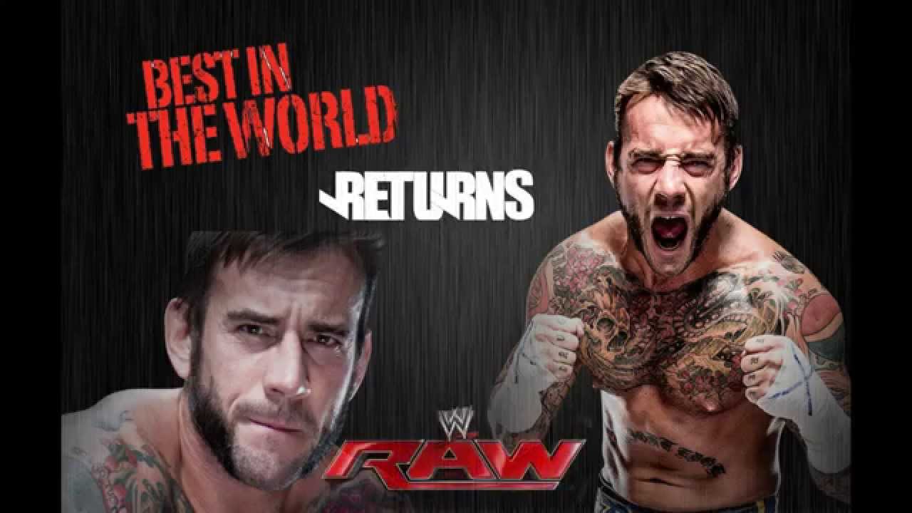 CM PUNK RETURNS to RAW PROMO - YouTube