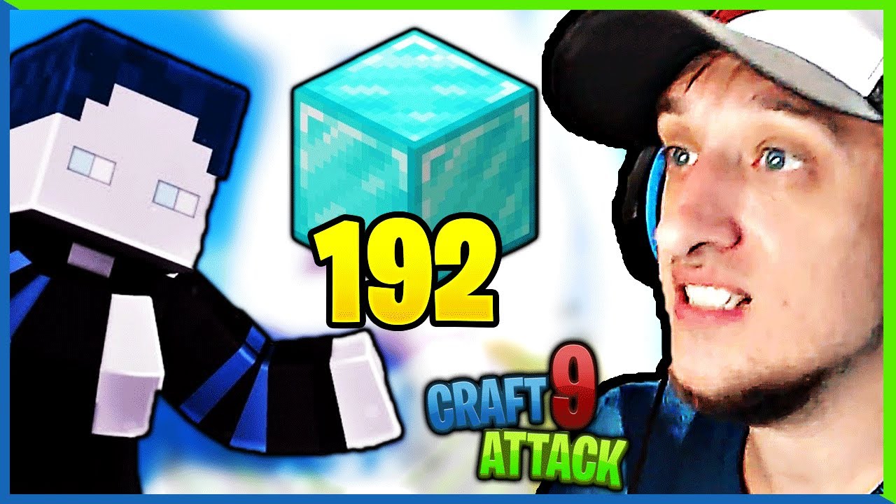 192 Dia Blöcke für BastiGHG? | Craft Attack 9 - YouTube