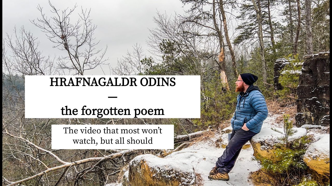 Hrafnagaldr Odin | The Forgotten Poem of Norse Mythology - YouTube
