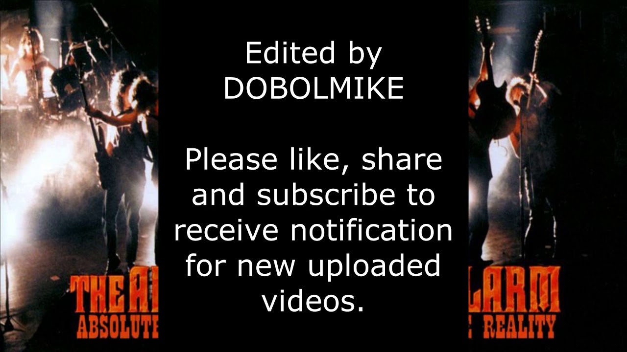 The Alarm - Absolute Reality (Lyrics) - YouTube