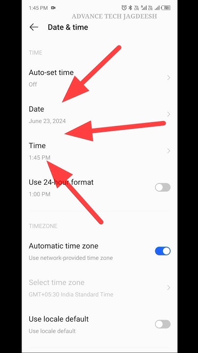 tecno mobile me time & date kaise set kare | how to change date and time set automatically# ...