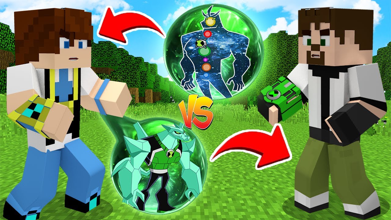 BEN 23 VS BEN 10.000 SAVAŞI! (OMNİTRİX SAVAŞLARI!) - BEN 10 MİNECRAFT ...