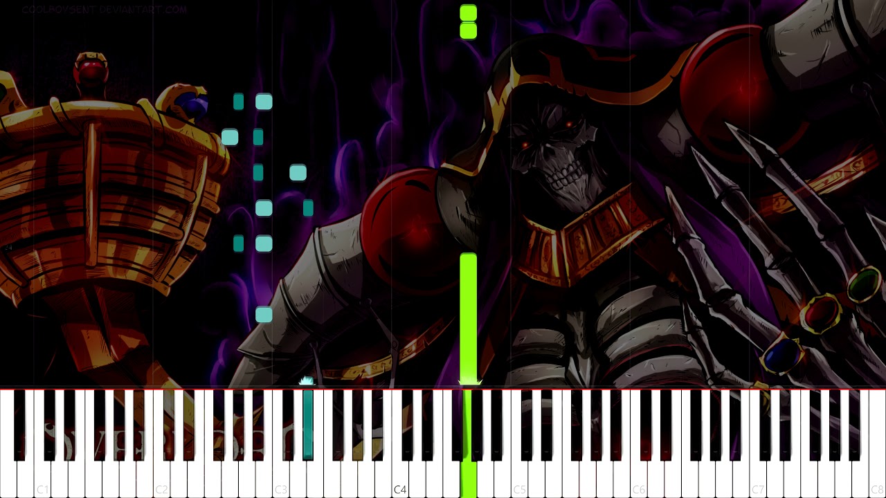 Overlord S3 OP (MYTH & ROID - VORACITY) | Piano Cover + Sheet Music (4k ...