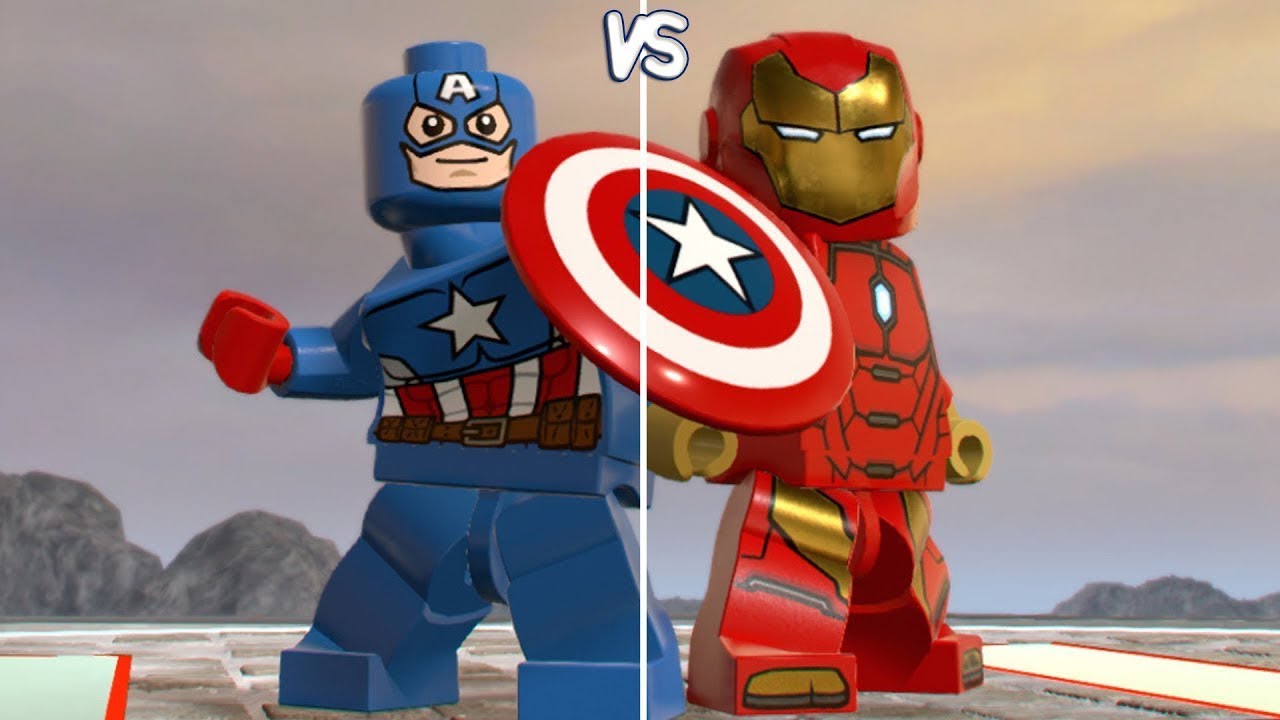 Cap vs iron man - YouTube