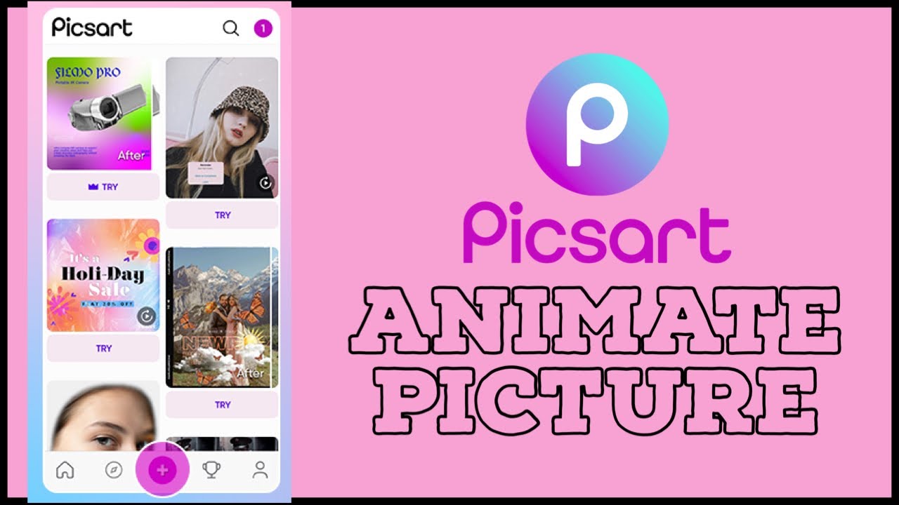 How to Animate Picture in Picsart (2024) - YouTube