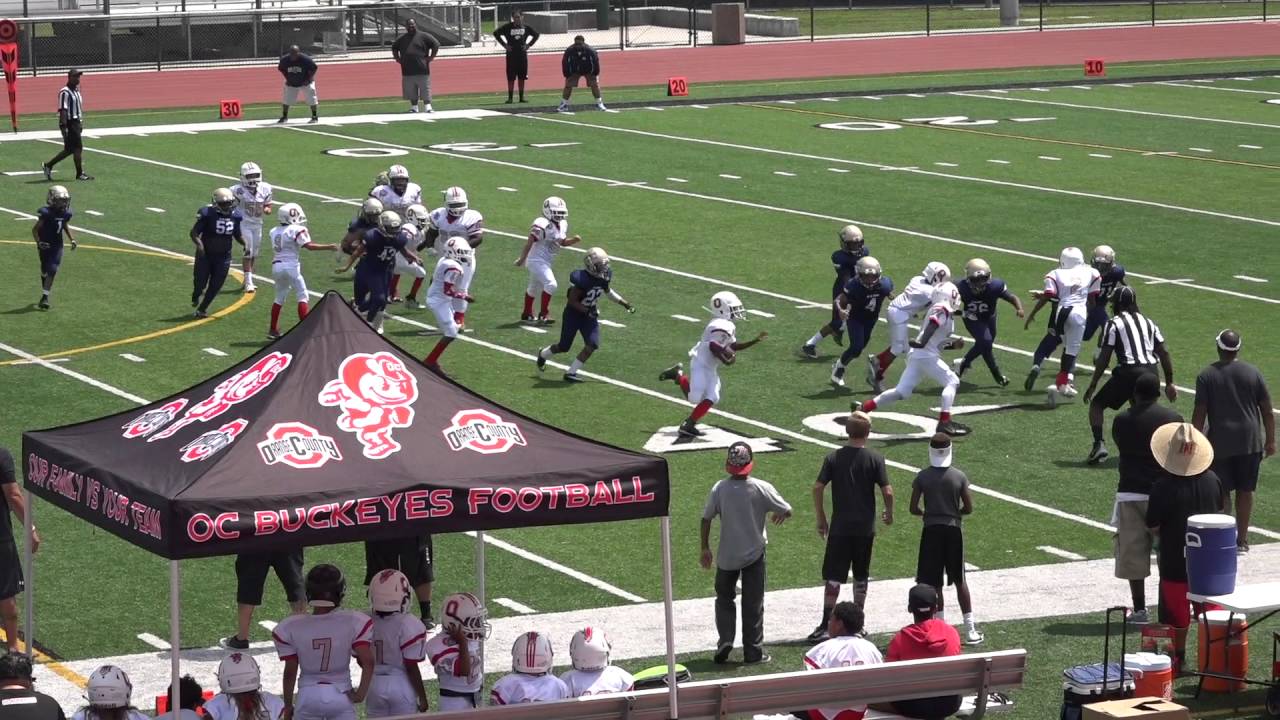 9U OC Buckeyes vs So Cal Braves - YouTube