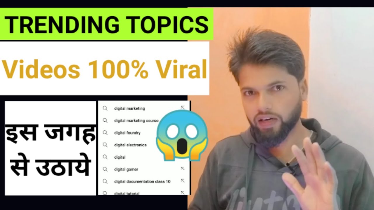 How to Find TRENDING Topics For YouTube Videos 2022 🔥 ️|Get Unlimited ...
