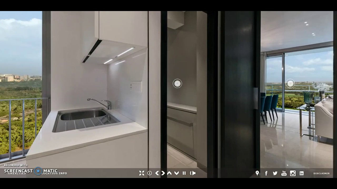 Oberoi Esquire, Sample Flats, 3 BHK Superior, Kitchen, Goregaon (E ...