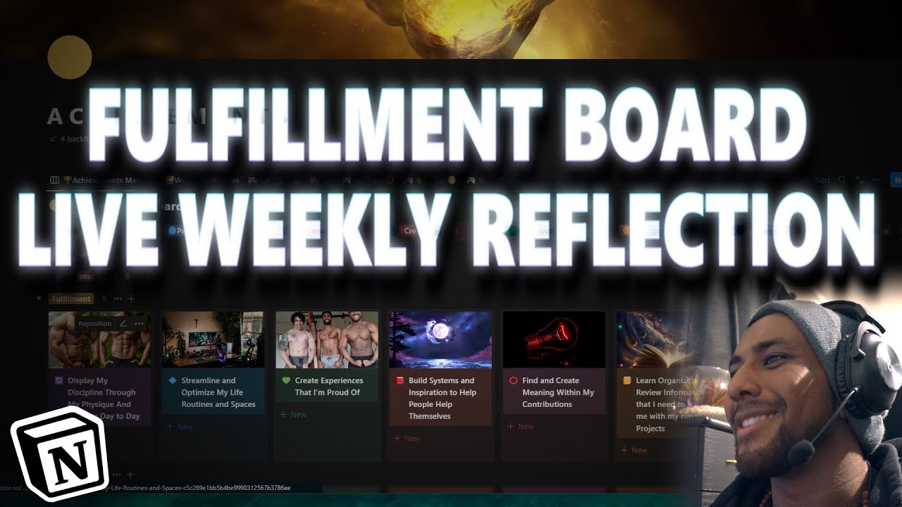 Fulfillment Board Weekly Reflection Tutorial - YouTube