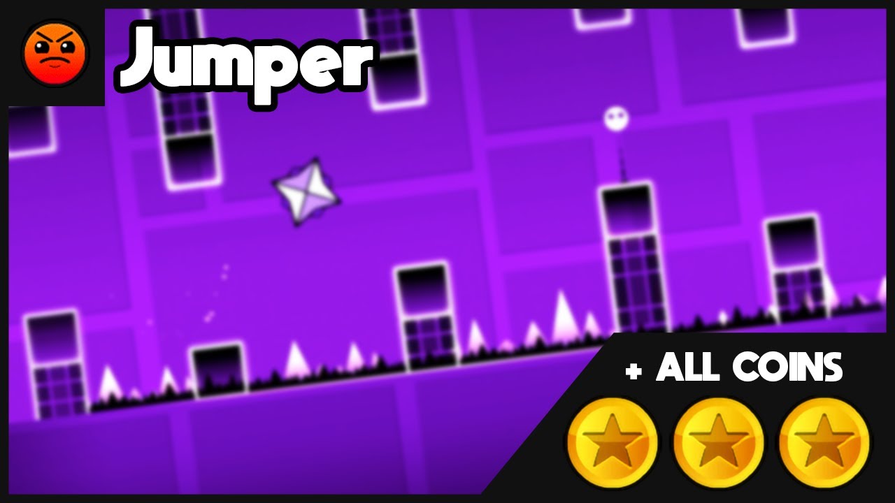 [GD] Jumper + All Coins - YouTube