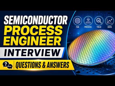 Semiconductor Process Engineer Interview Questions & Answers